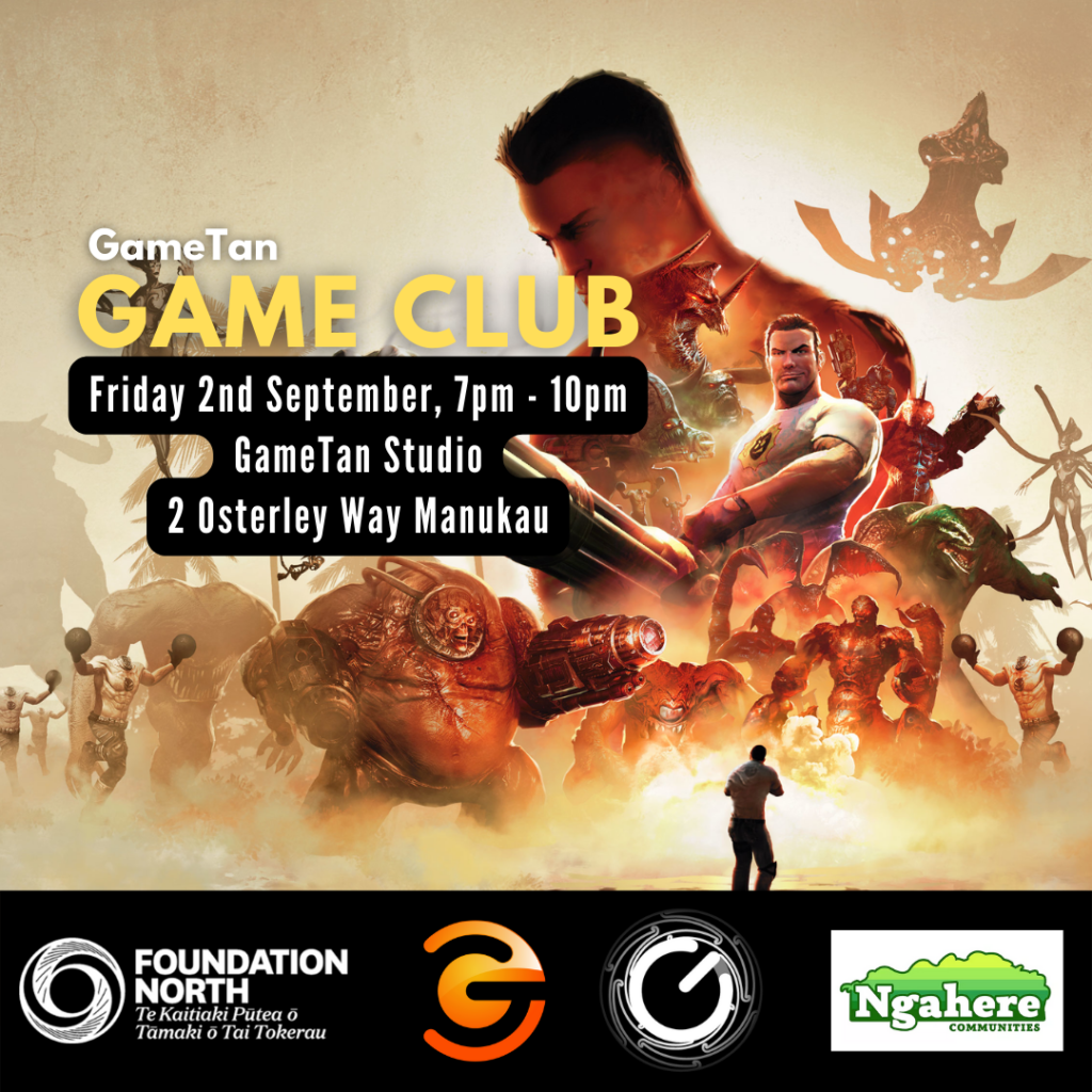 Game Club Friday 2nd September 2022 - Hau Tutū